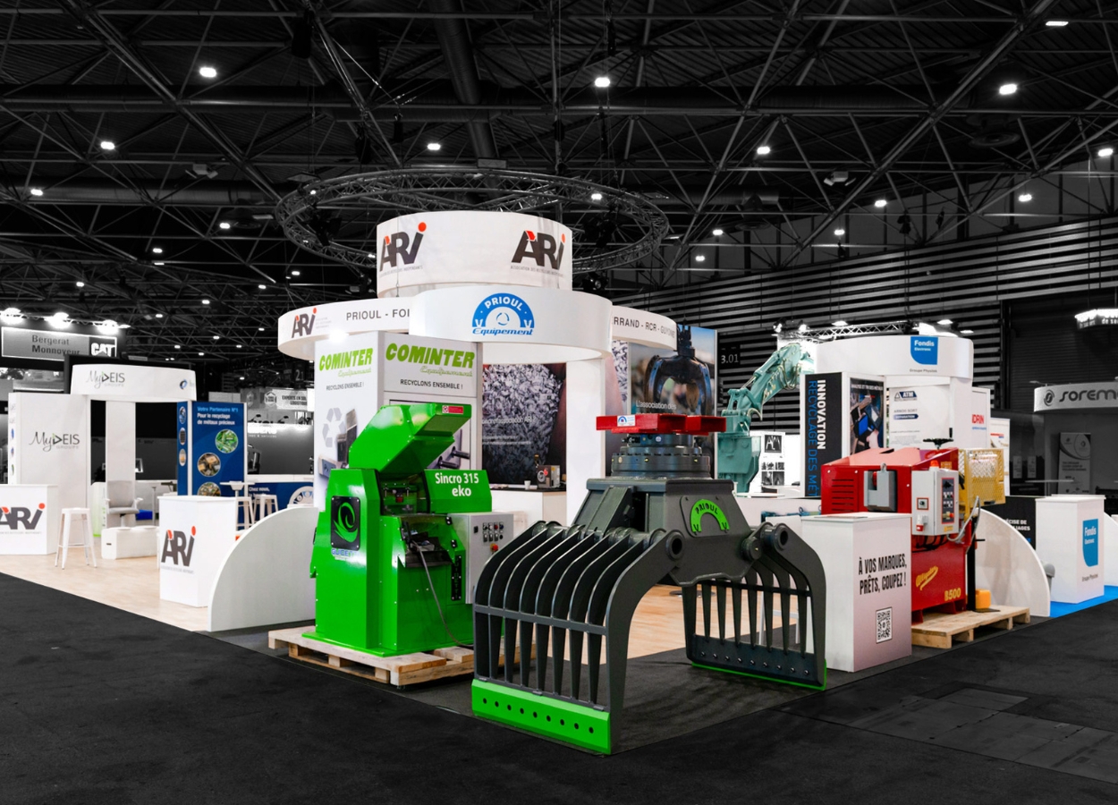 Stand modulaire ARI au salon Pollutec 2025 - Le Stand Modulaire