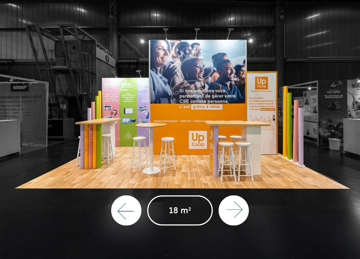 Le Stand Modulaire - Stands flexibles & réutilisables